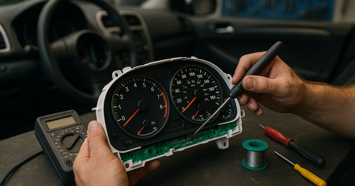 Instrument Cluster Repair Guide: Fixing Digital and Analog Dashboards